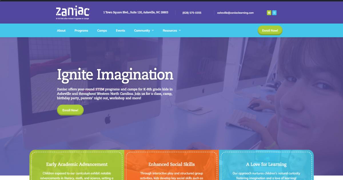Latest News from Zaniac Asheville Learning Center